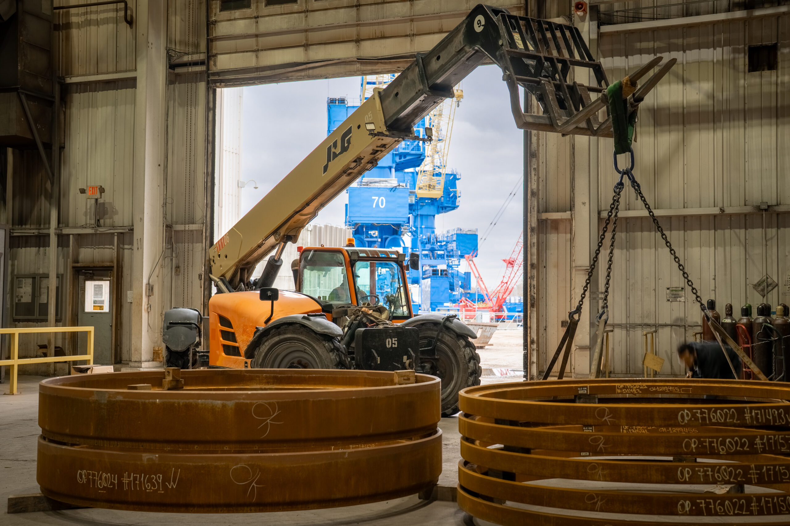 Wisconsin Heavy Fabrication | Material Handling Services